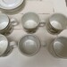 DOVERSTONE Pottery Staffordshire Six Cups, Saucers and Side Plates - Etsy
