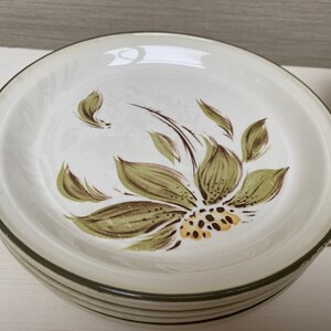 DOVERSTONE Pottery Staffordshire Six Cups, Saucers and Side Plates - Etsy