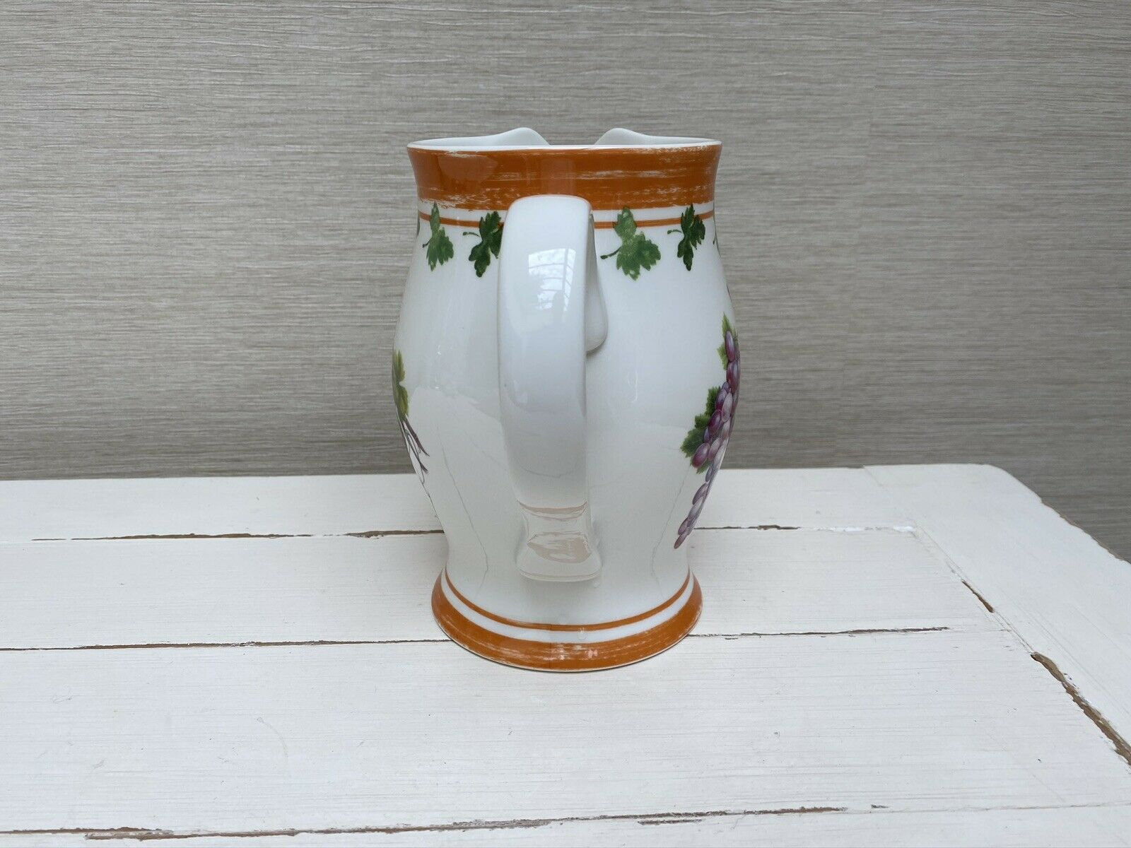 Portmeirion Large Ceramic Pitcher / Jug Alfresco Pomona | Etsy