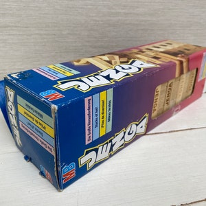 Jenga - MB Games 1988 Rare Collector Retro Rare Vintage - Milton ...