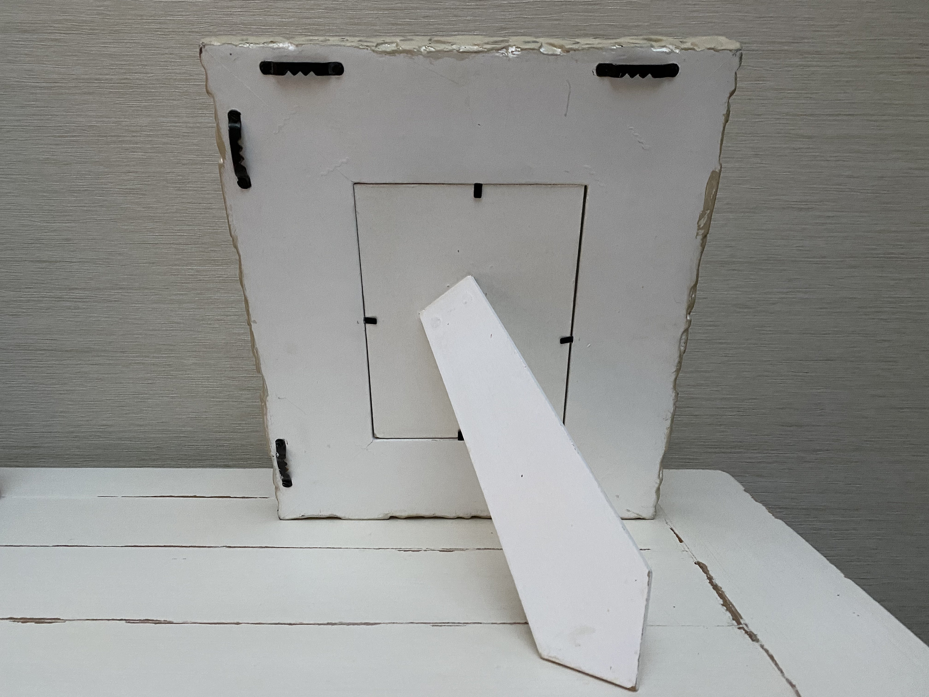 Shabby Chic Beige Wooden Thick Photo Frame - Etsy