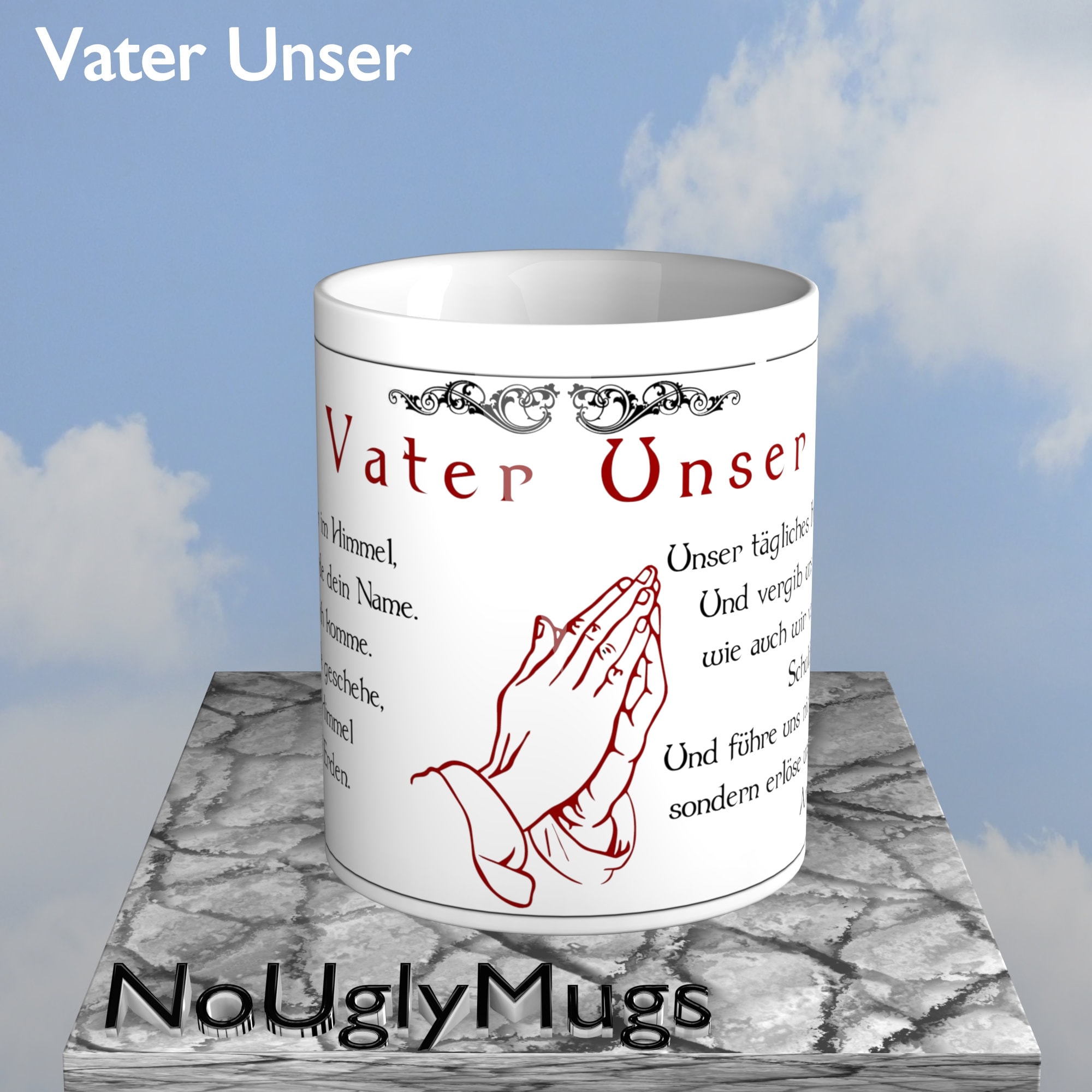 Vater Unser -- Our Father in German - Etsy