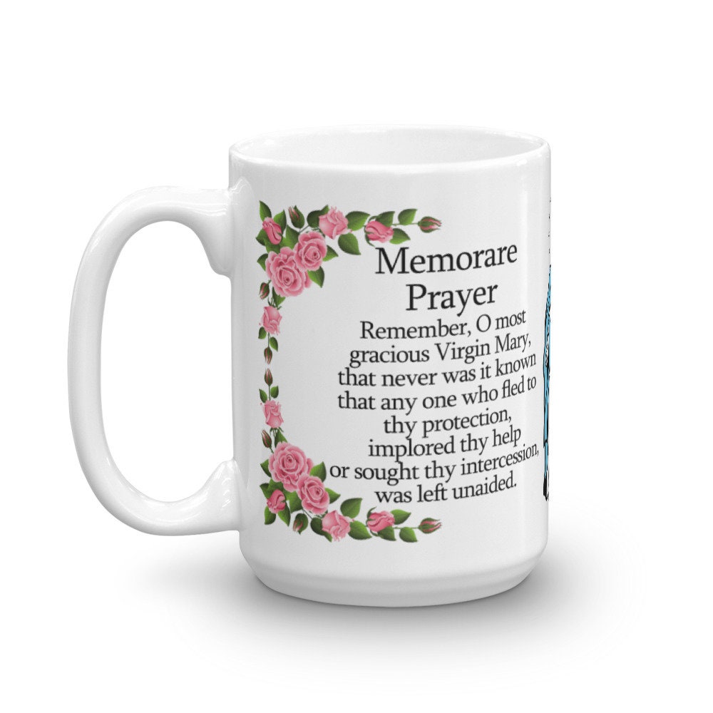 Memorare Prayer - Etsy