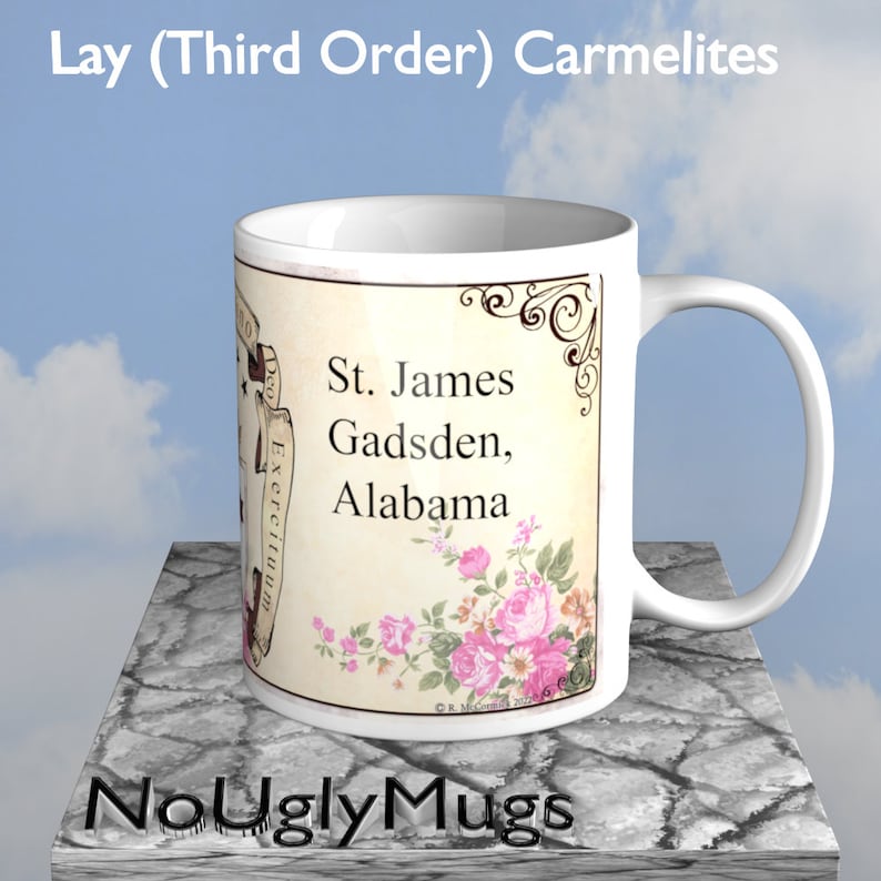 Lay (third Order) Carmelites Personalized Mug - Etsy