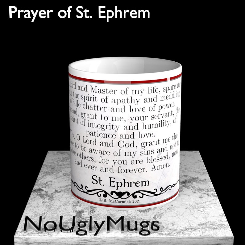 Prayer of St. Ephrem - Etsy