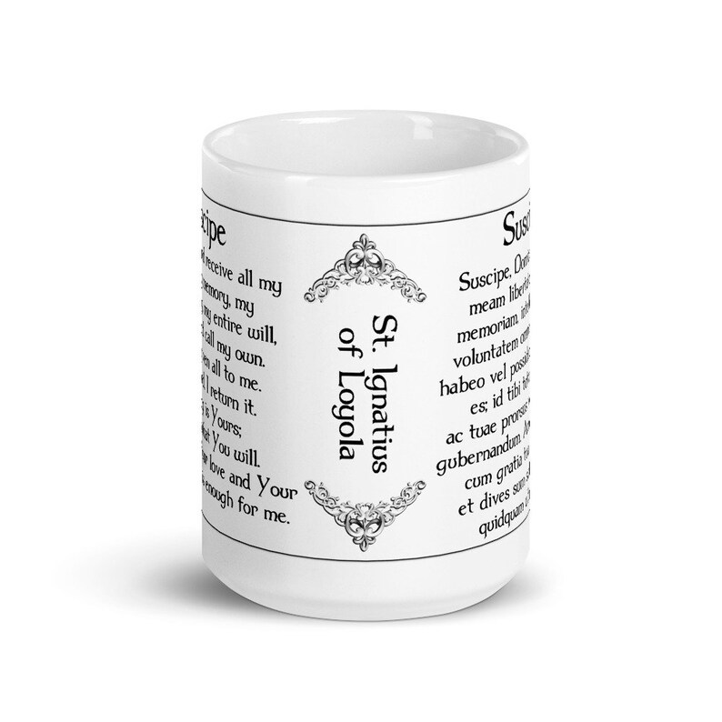 Suscipe -- St. Ignatius of Loyola - Etsy