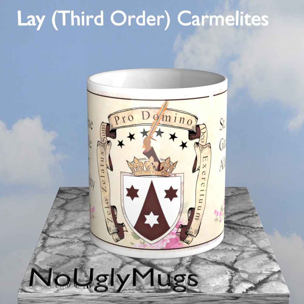 Lay (third Order) Carmelites Personalized Mug - Etsy