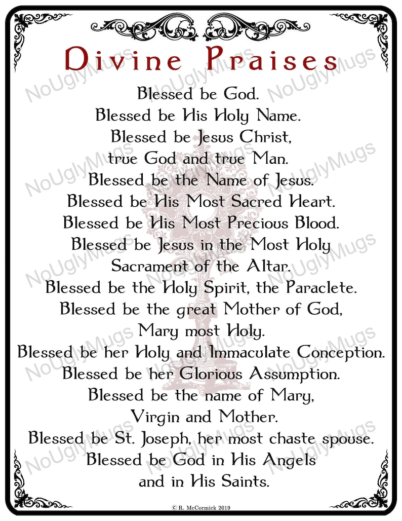 Digital Download: Divine Praise - Etsy
