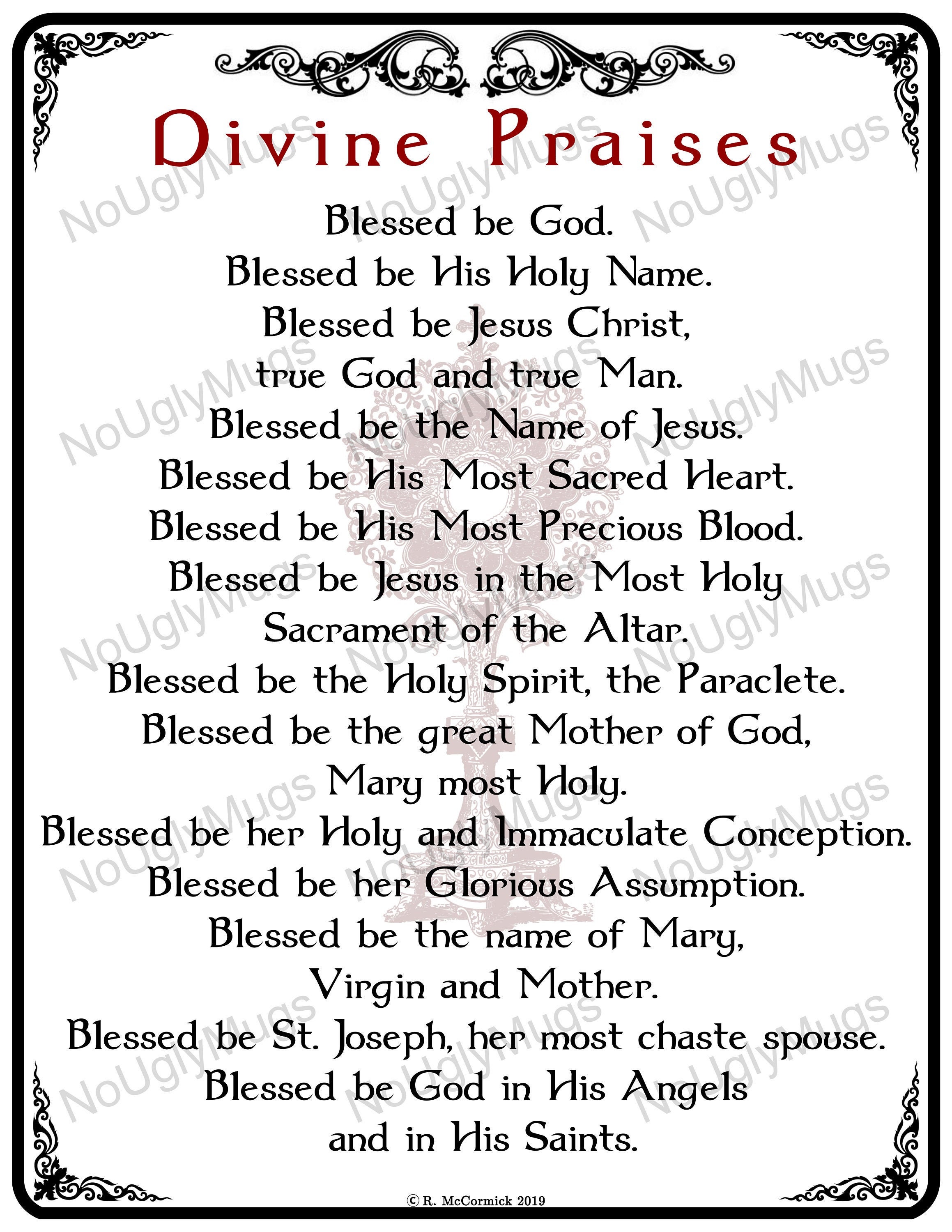 Digital Download: Divine Praise - Etsy