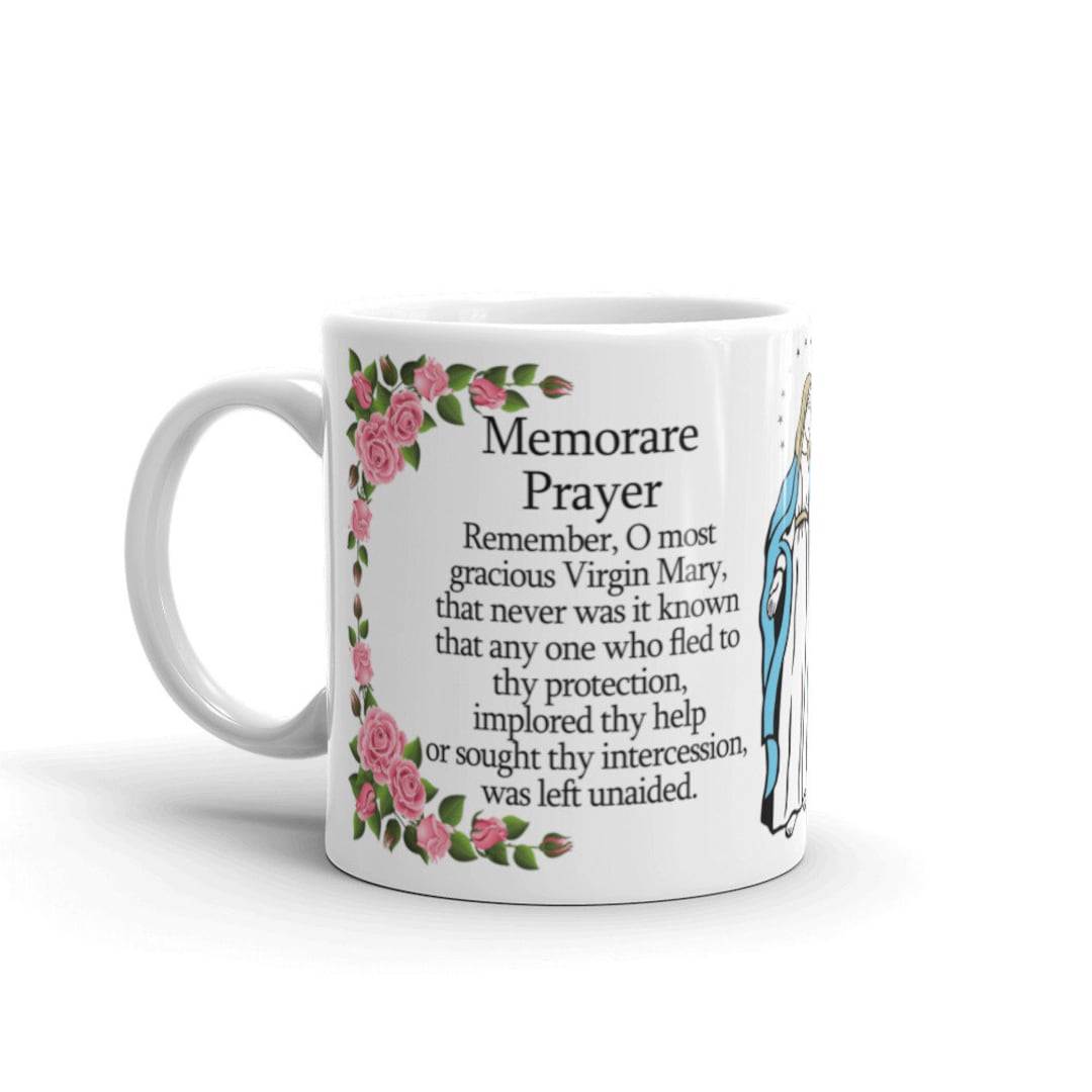 Memorare Prayer - Etsy