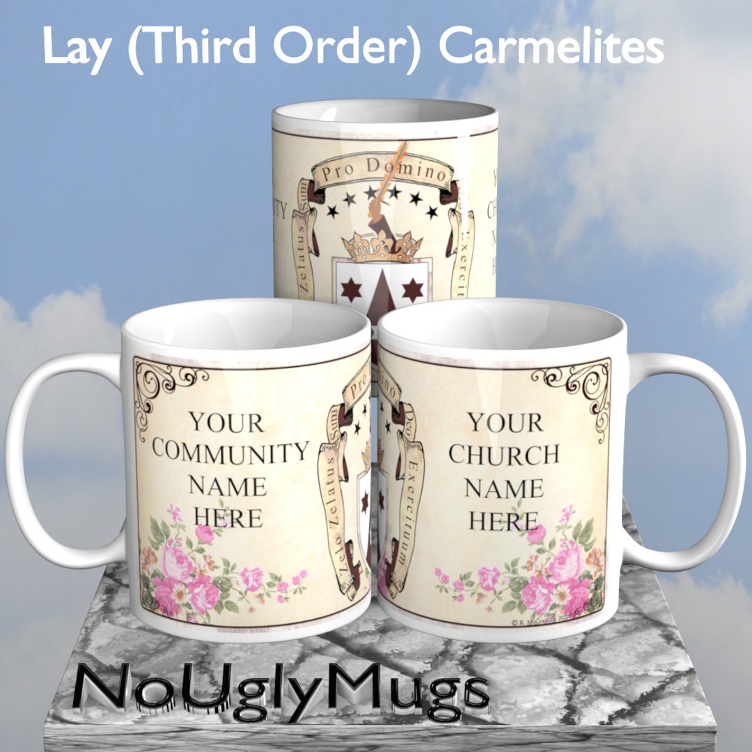 Lay (third Order) Carmelites Personalized Mug - Etsy