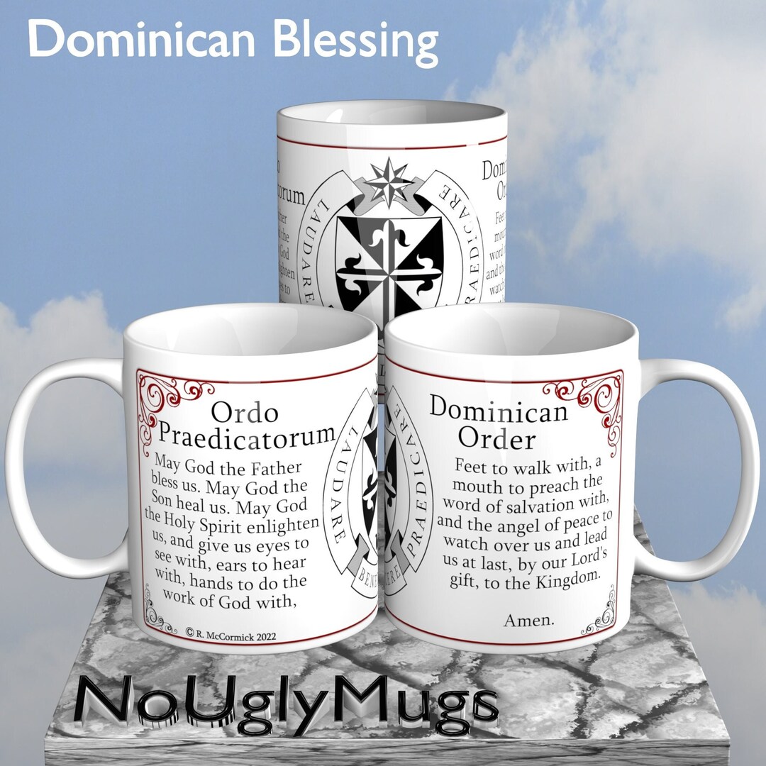 Dominican Blessing Mug | 13th Century Prayer - Etsy