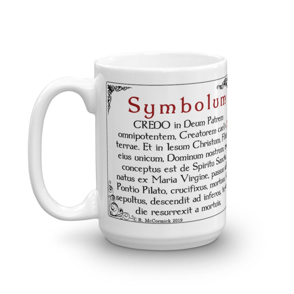 Symbolum Apostolorum Apostle's Creed - Etsy