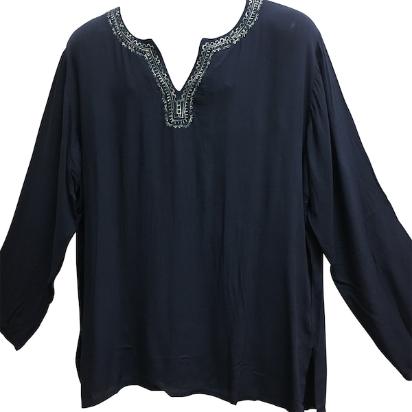 Embroidered Tunic - Etsy