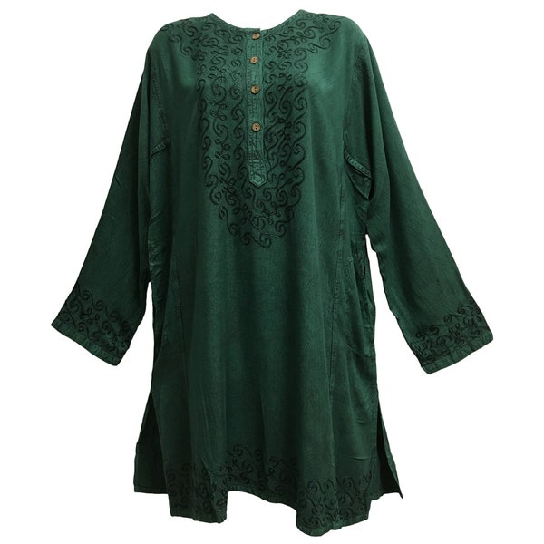 Embroidered Tunic - Etsy