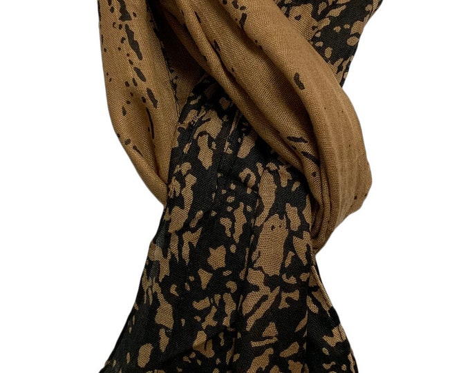 Scarf, Silk, Women, Hand Dyed, Southwest Soiree Silk Scarf, Chestnut ...