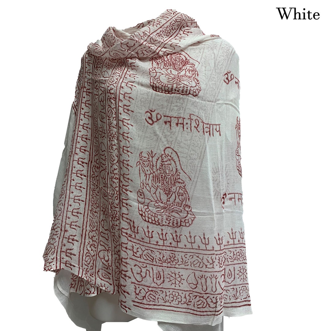Yoga Meditation Shiva Prayer Shawl Alter Cloth Unisex Scarf - Etsy