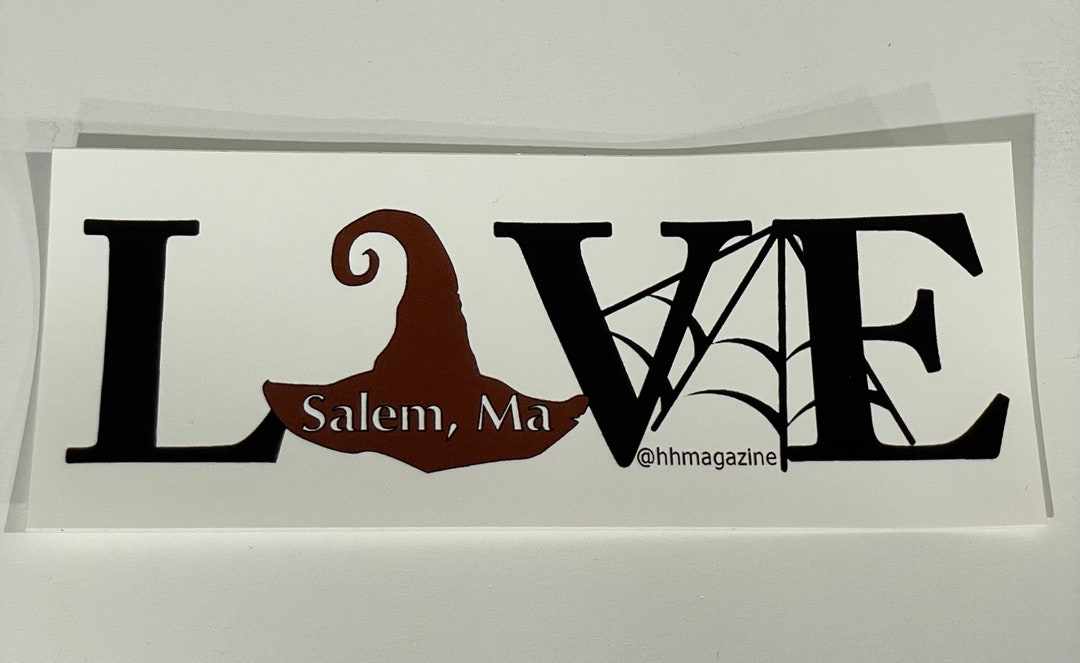 Love Salem LG Sticker Rectangle - Etsy