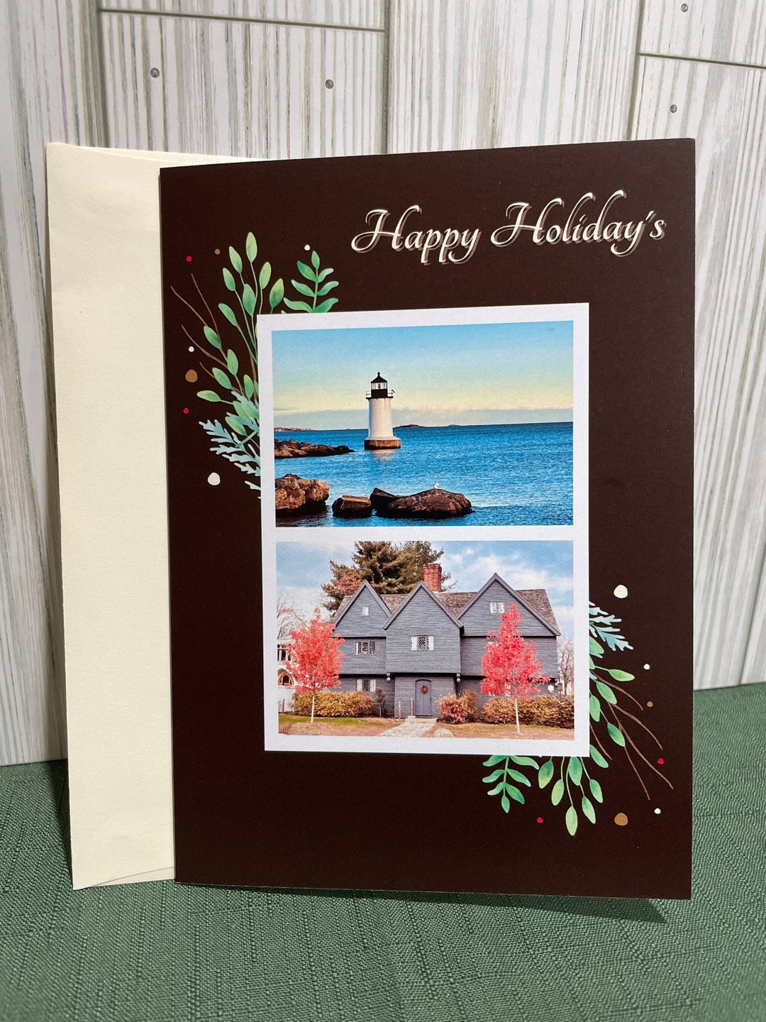 Salem, Ma Happy Holiday Cards - Etsy