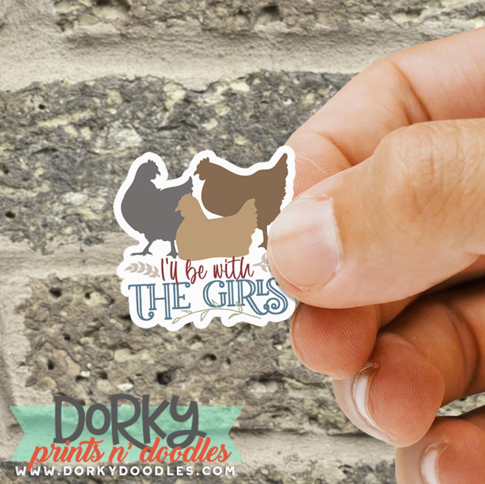 Hen House Decorative Planner Sticker Sheets | 5.5x5.5 Inch Stickers ...
