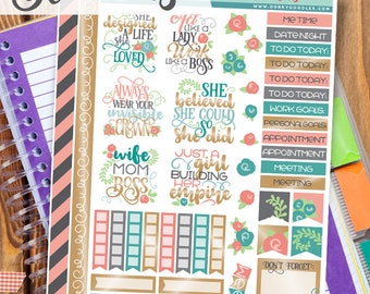 Working Girl Stickers - Etsy