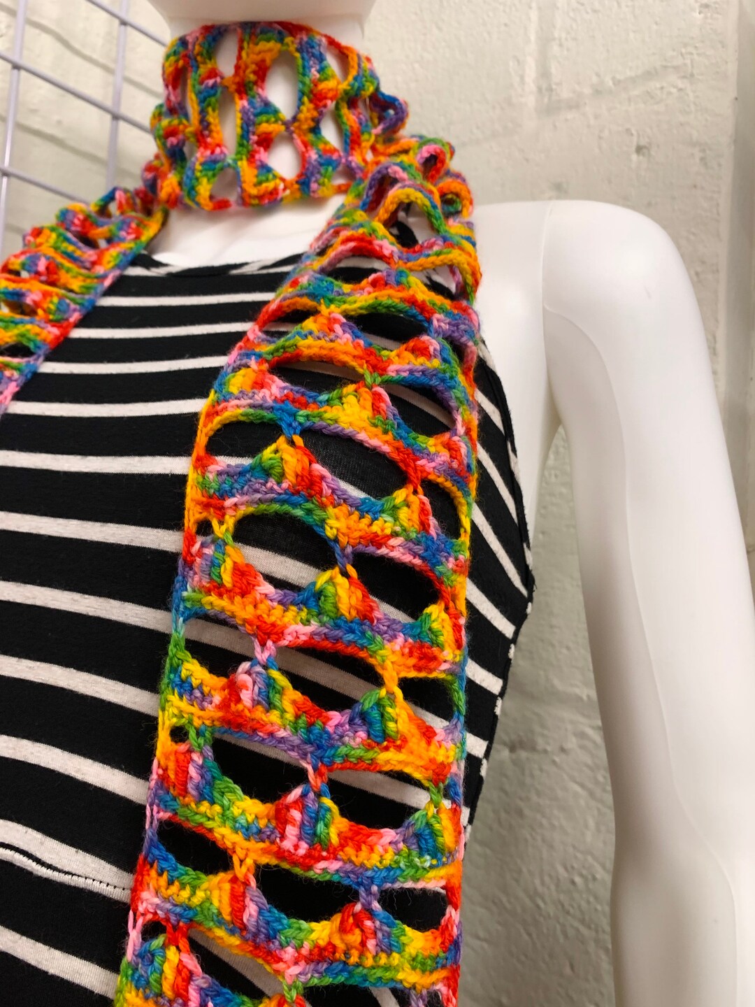 Scarf Crochet Pattern, One Hank Crochet Pattern, One Ball Crochet ...