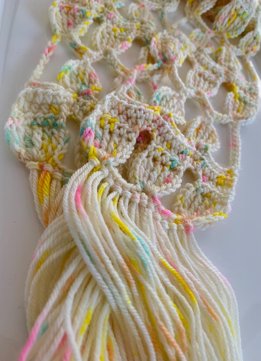 Scarf Crochet Pattern, One Hank Crochet Pattern, Unique Crochet, Sock ...