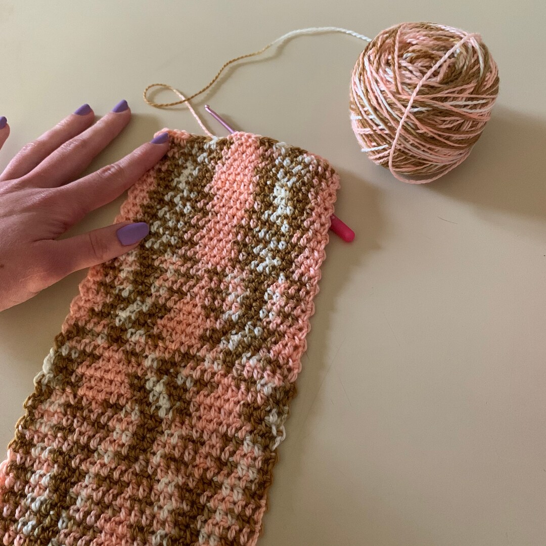 Scarf Crochet Pattern, Easy Crochet Pattern, Beginner Crochet Pattern ...