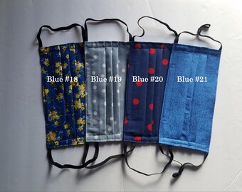 Face Mask With Filter Pocket - Etsy