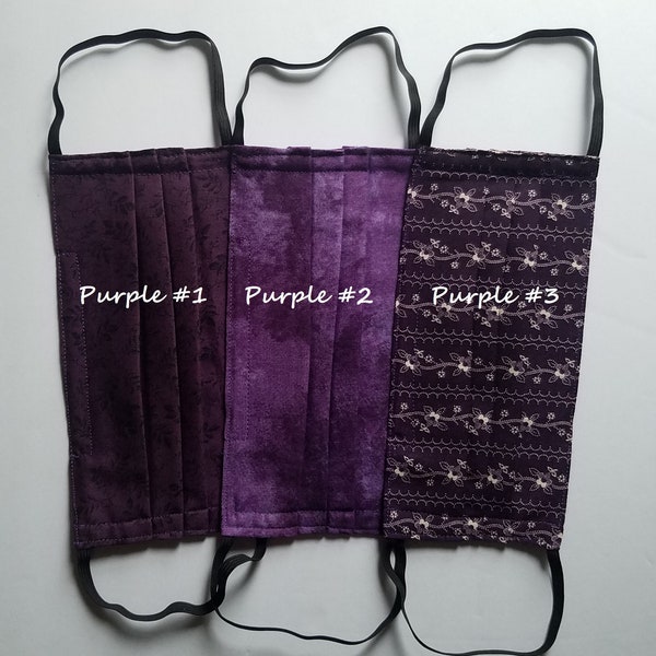 Purple Mask - Etsy