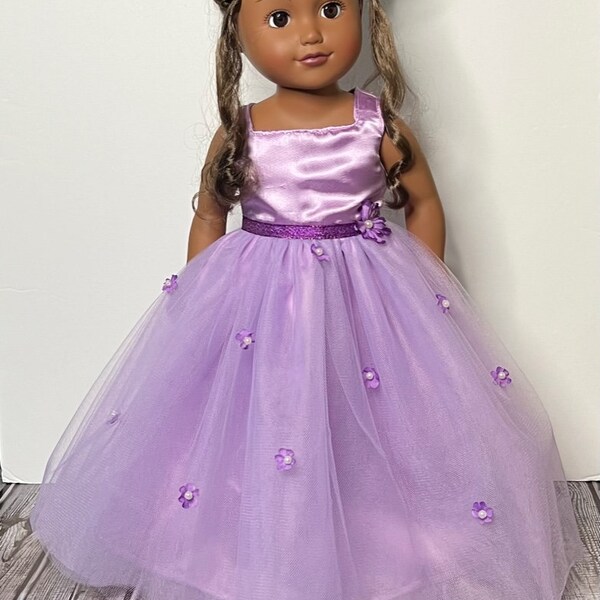 Girls Lavender Dress - Etsy