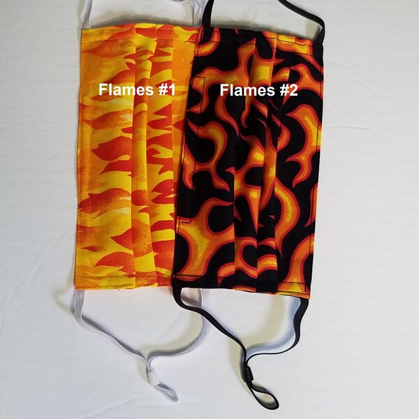 Fire Mask - Etsy