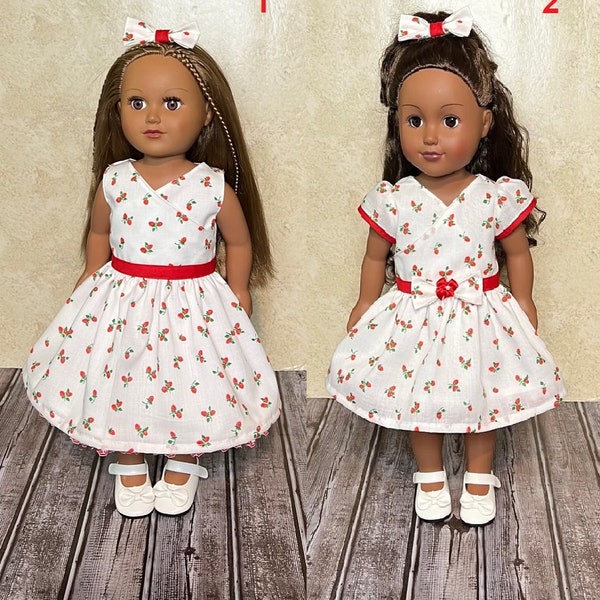 Red Doll Dress - Etsy