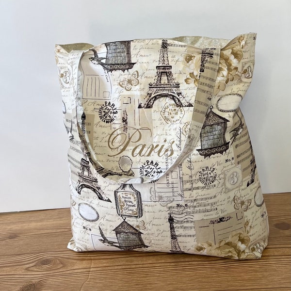 French Tote Bag - Etsy