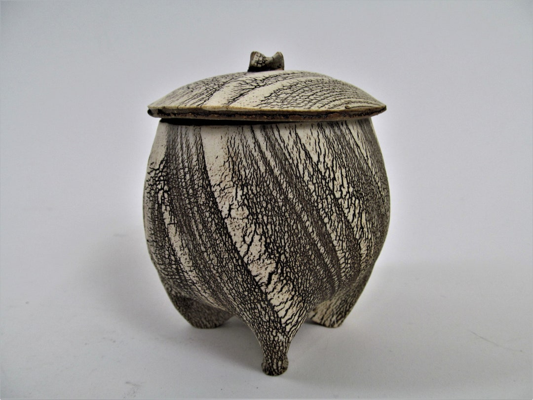 Vintage Akira Satake Lidded Tea Cup Jar Japanese Ceramic - Etsy