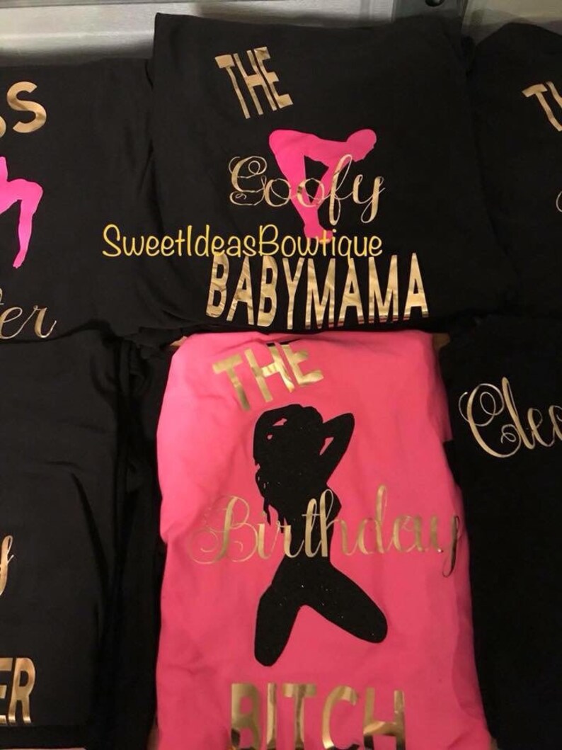 Custom girl's night t-shirts | Etsy
