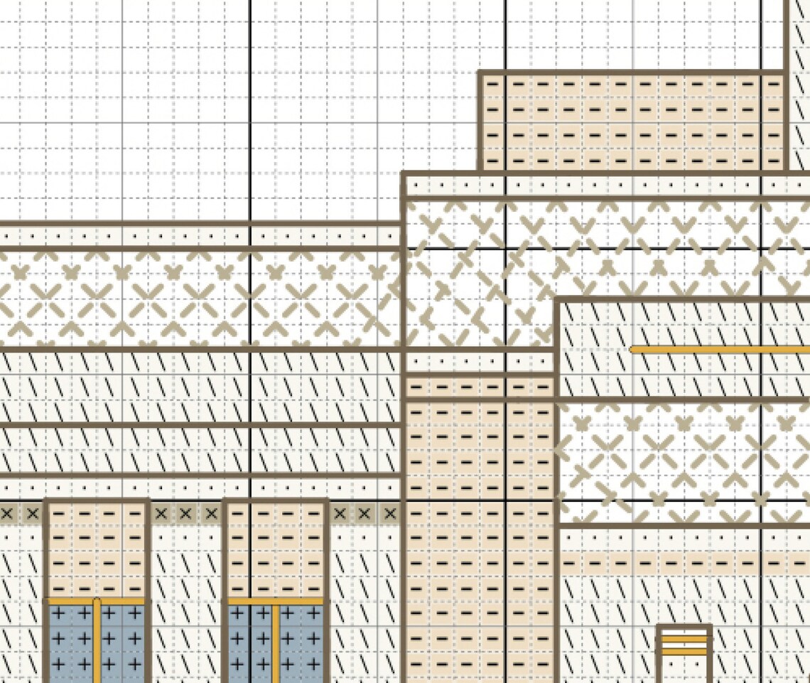 Helena Montana Temple Cross Stitch Pattern PDF Digital Download - Etsy