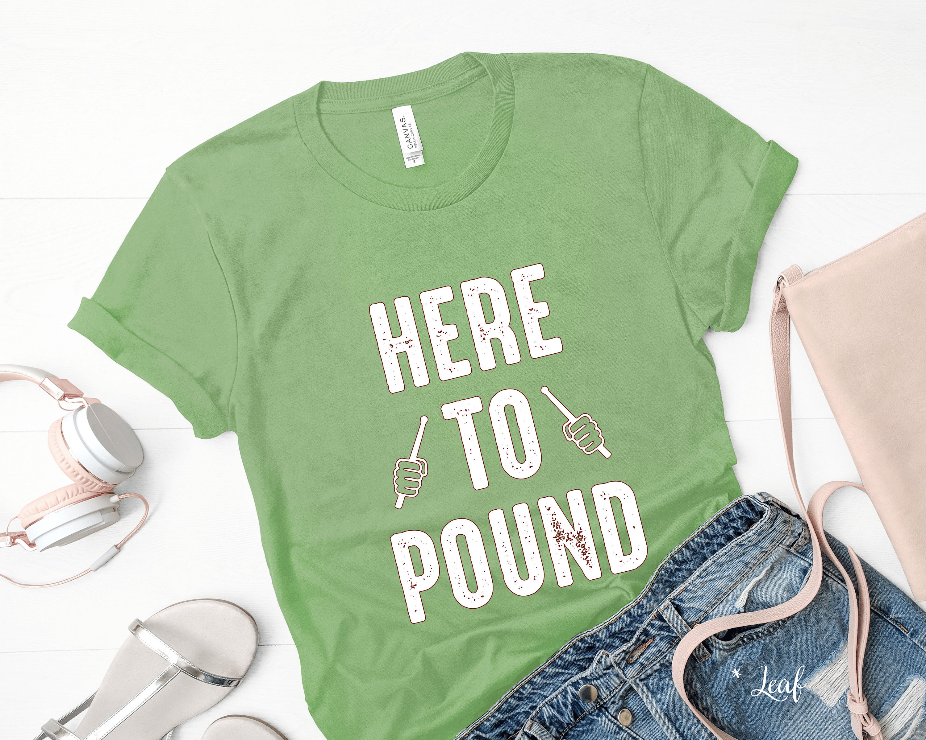 Pound Workout Lover Gift T-shirt - Funny Pound Drum Sticks Pounding ...