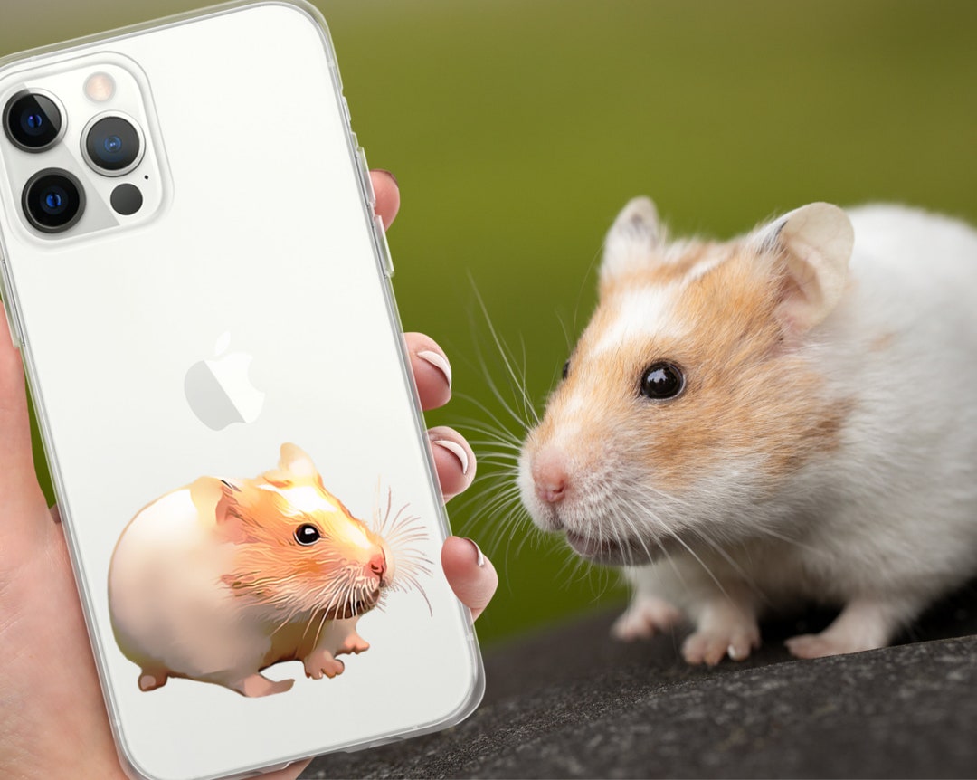 Custom Phone Case Hamster Portrait, Personalized Pet iPhone Case ...