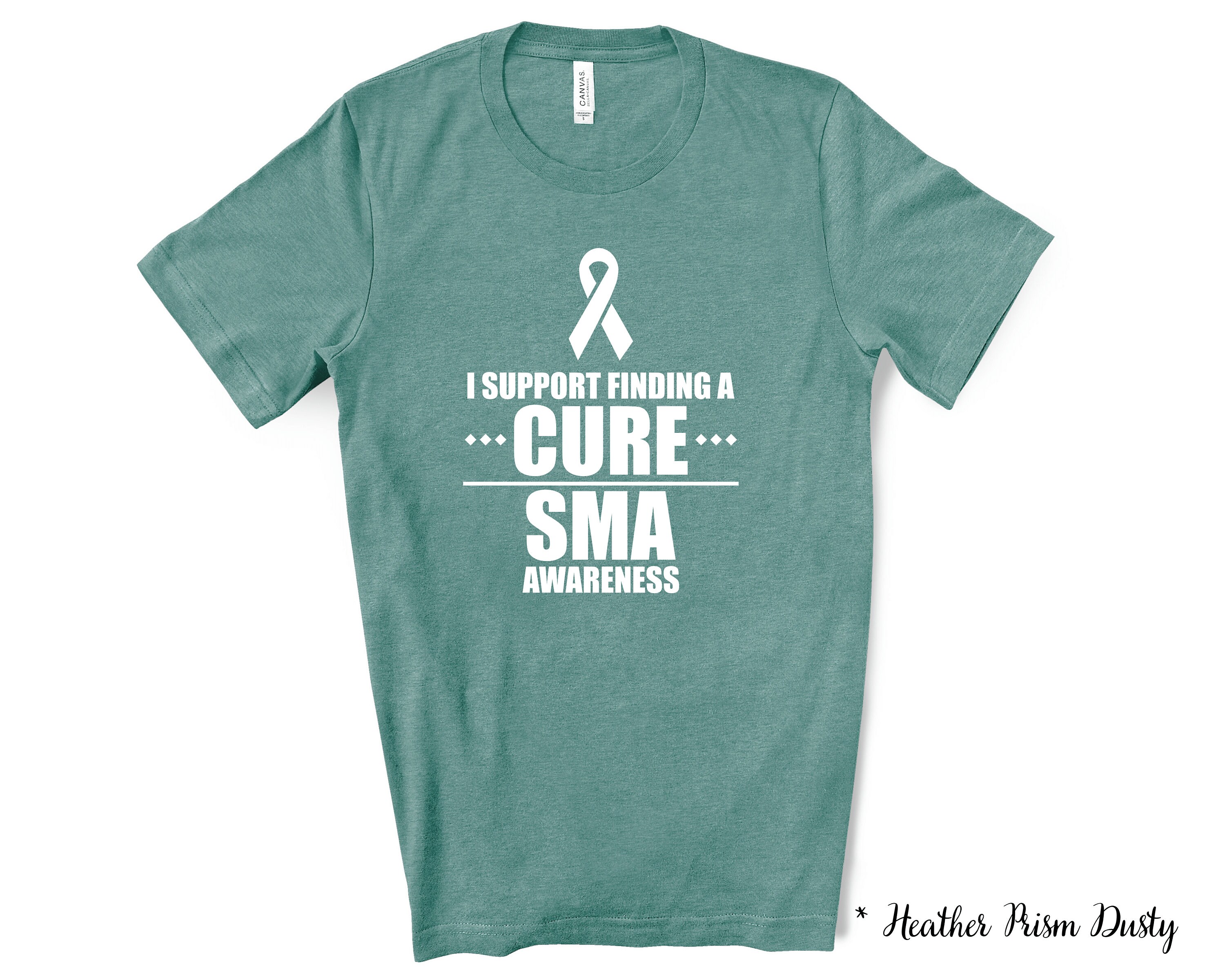 Spinal Muscular Atrophy Shirt I Support Finding A Cure SMA Awareness ...