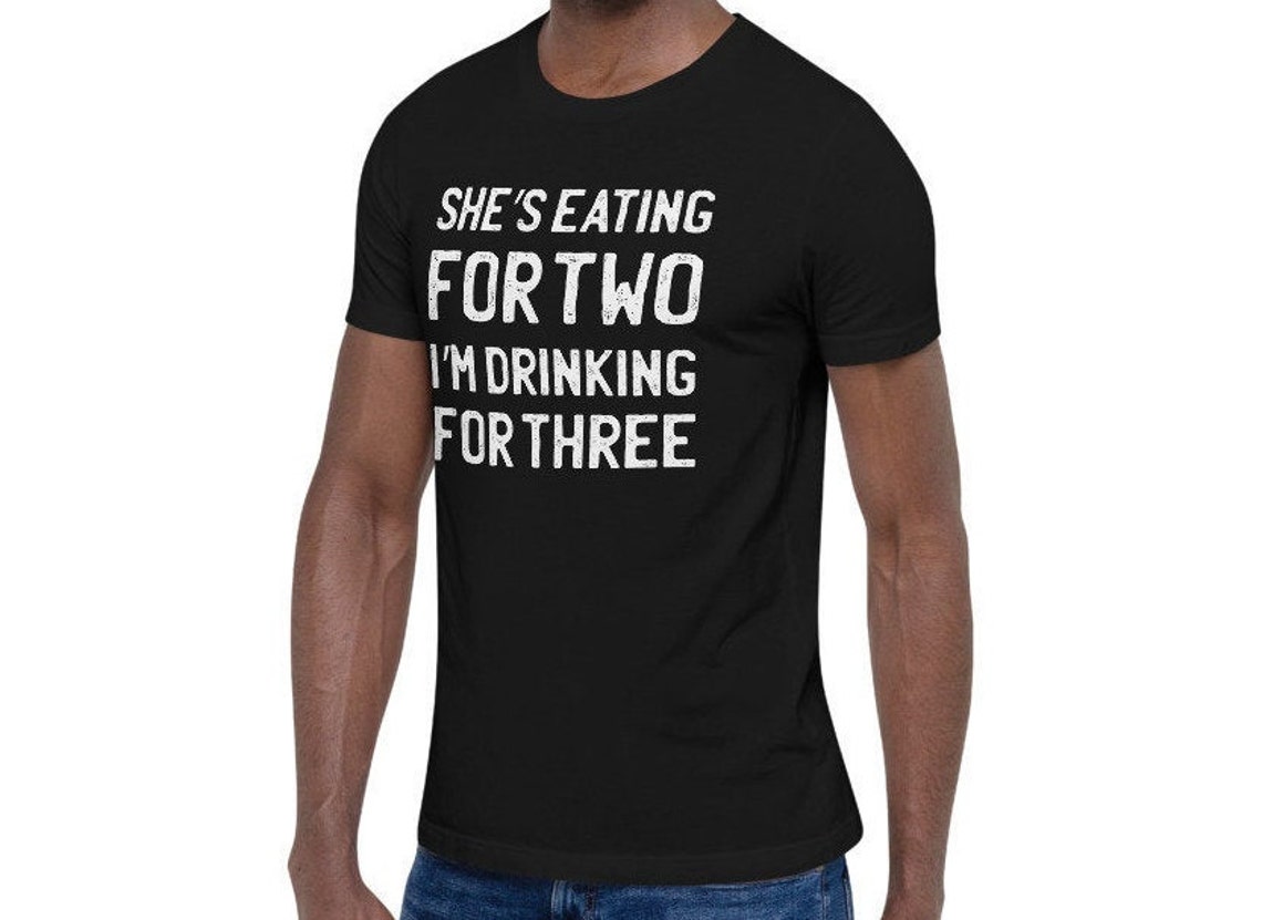 New Dad Father's Day Shirt She's Eating for Two - Etsy