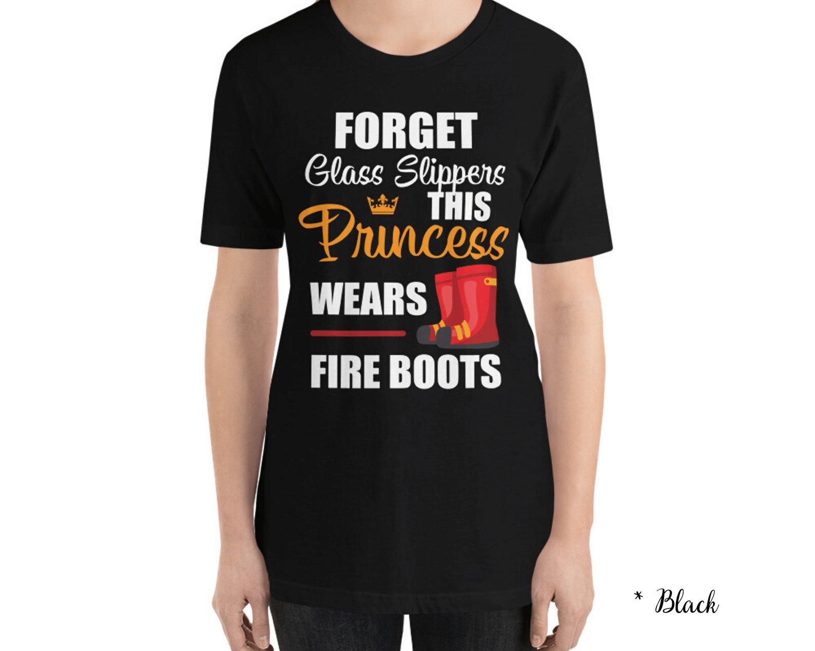 Firefighter Gift - Firefighter Shirt - Female Firefighter - Firewoman ...