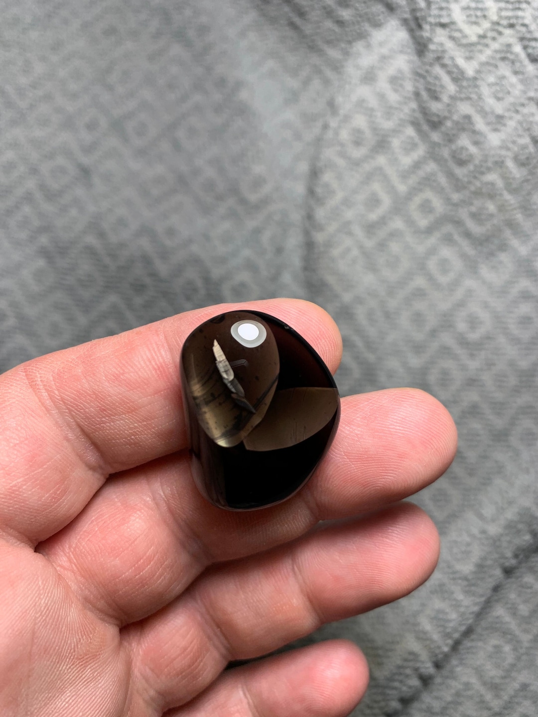 Iridescent Red Ribbon Obsidian Rare Fire Obsidian Lapidary - Etsy