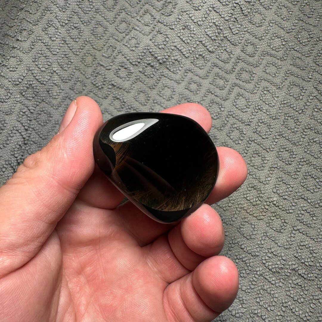 Iridescent Red Ribbon Obsidian Rare Fire Obsidian Lapidary - Etsy