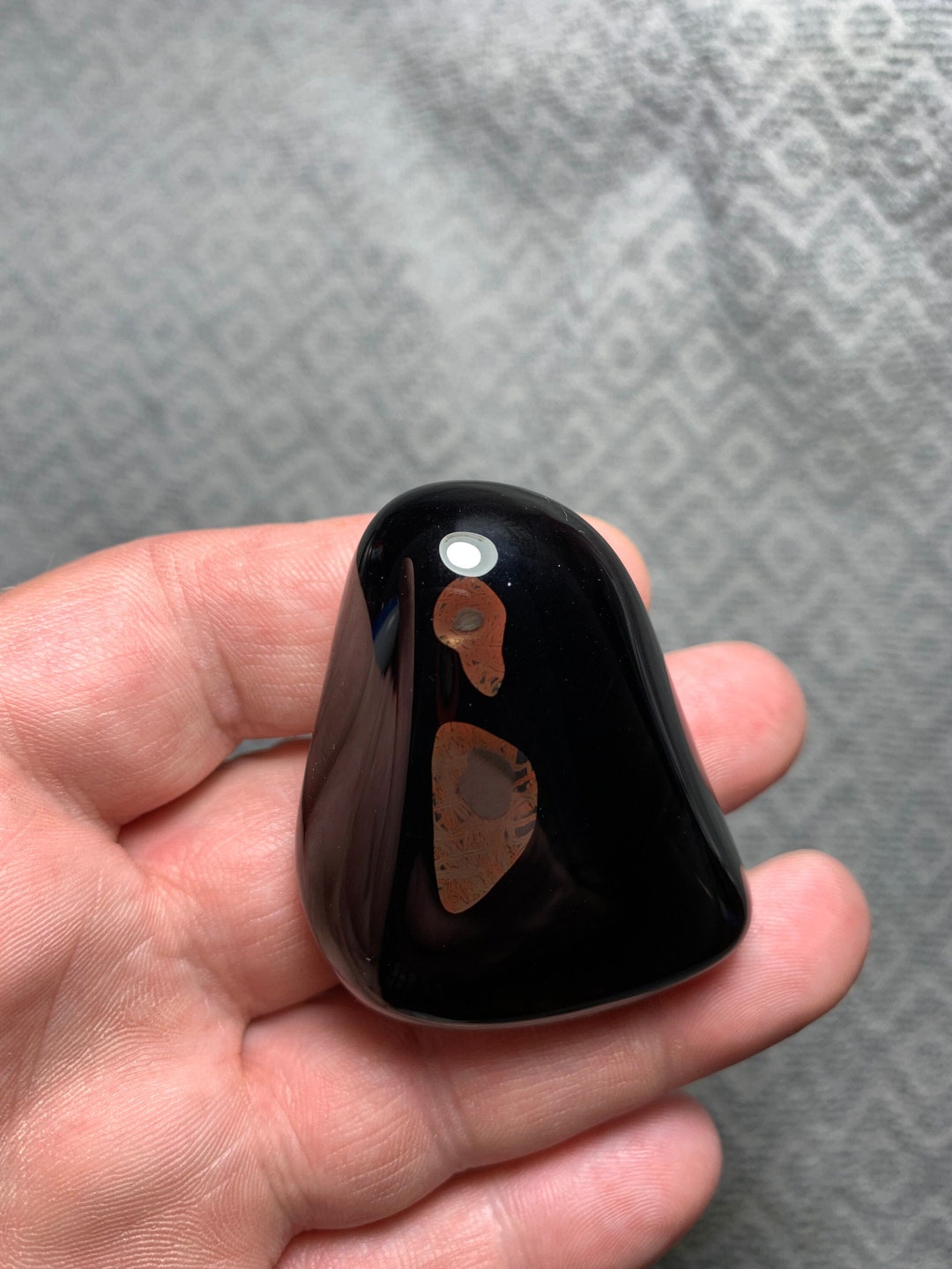 Iridescent Red Ribbon Obsidian Rare Fire Obsidian Lapidary - Etsy