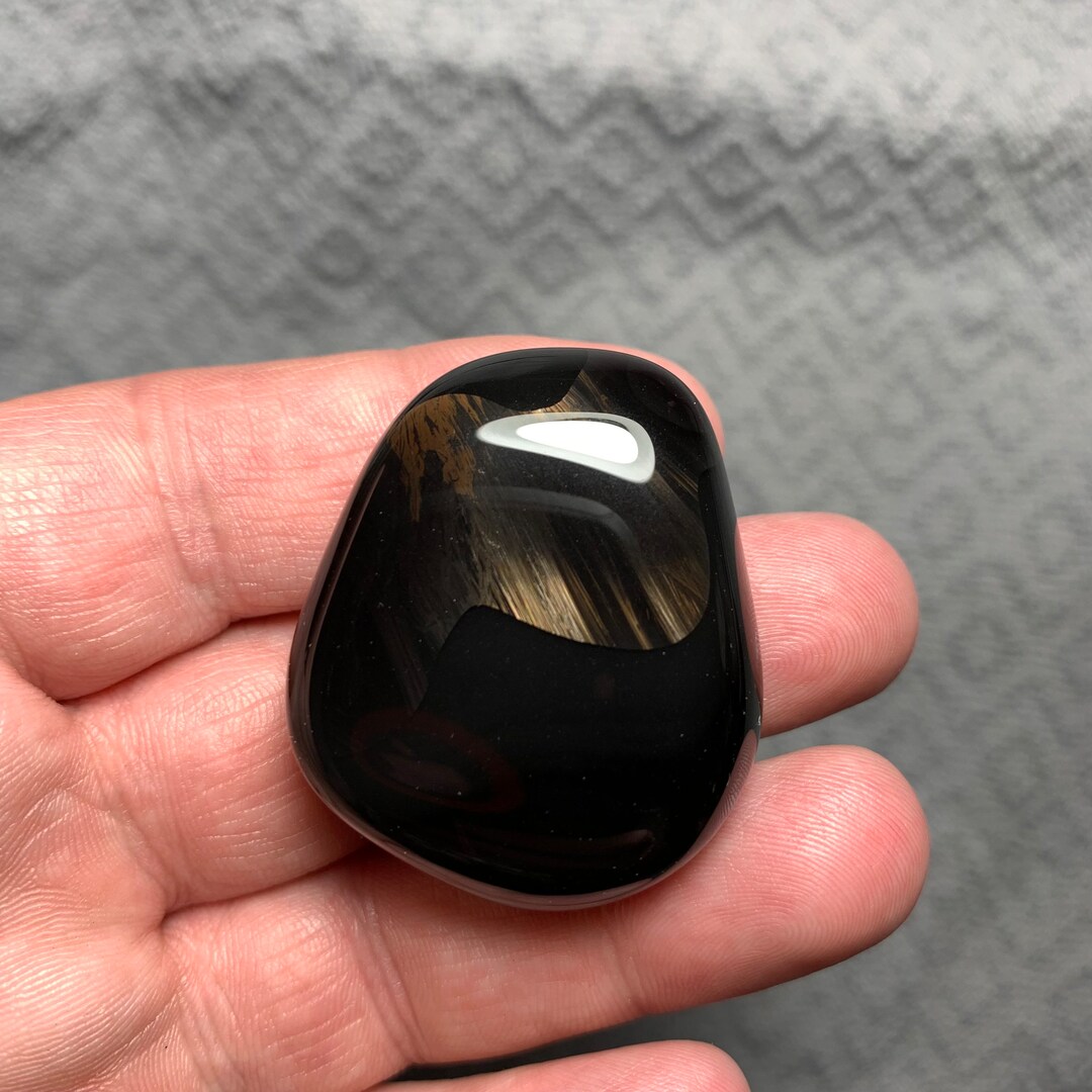 Iridescent Red Ribbon Obsidian Rare Fire Obsidian Lapidary - Etsy