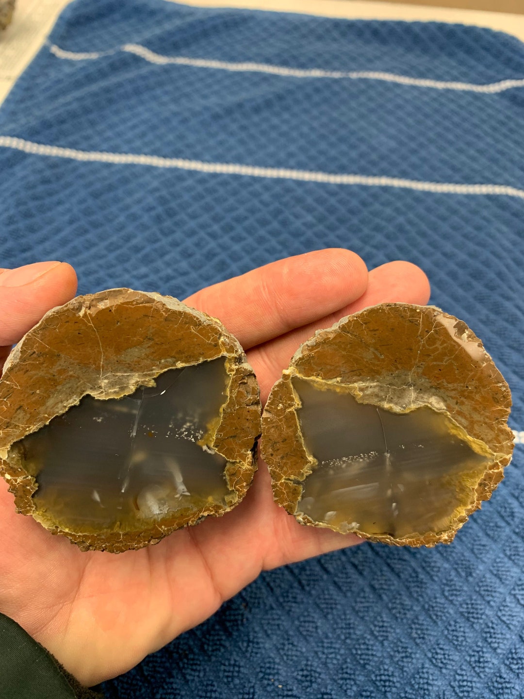 Oregon Agate Thunderegg, Richardson's Rock Ranch, Polished Oregon Agate ...