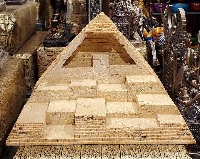 Vintage Ancient Egyptian Pyramid Display Stand | Etsy