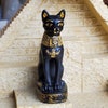Vintage Isis Mini Statue - Small Hand-painted Ancient Egyptian Goddess ...