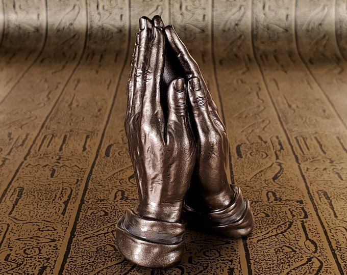 Vintage Praying Hands Mini Statue Small Hand-crafted Mini | Etsy